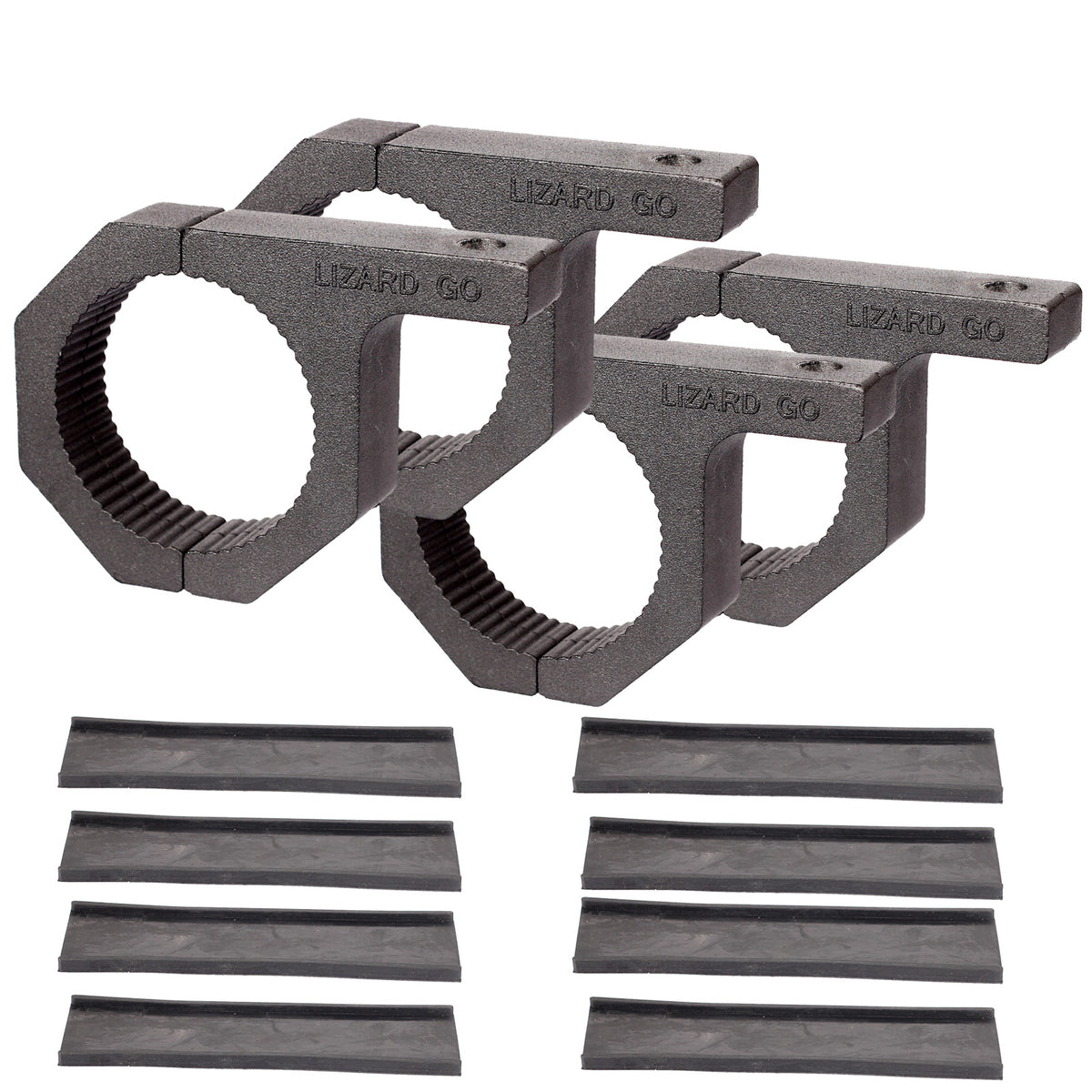 2.625" Bar Clamps Mounting Bracket Heavy Duty Tubing Clamp Applicable ...